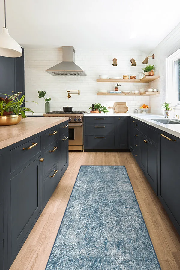 Serenata Slate Blue Rug | Ruggable