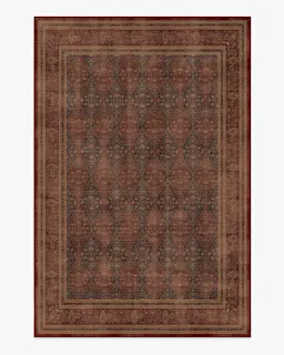 Vesper Amber Red Rug | Ruggable