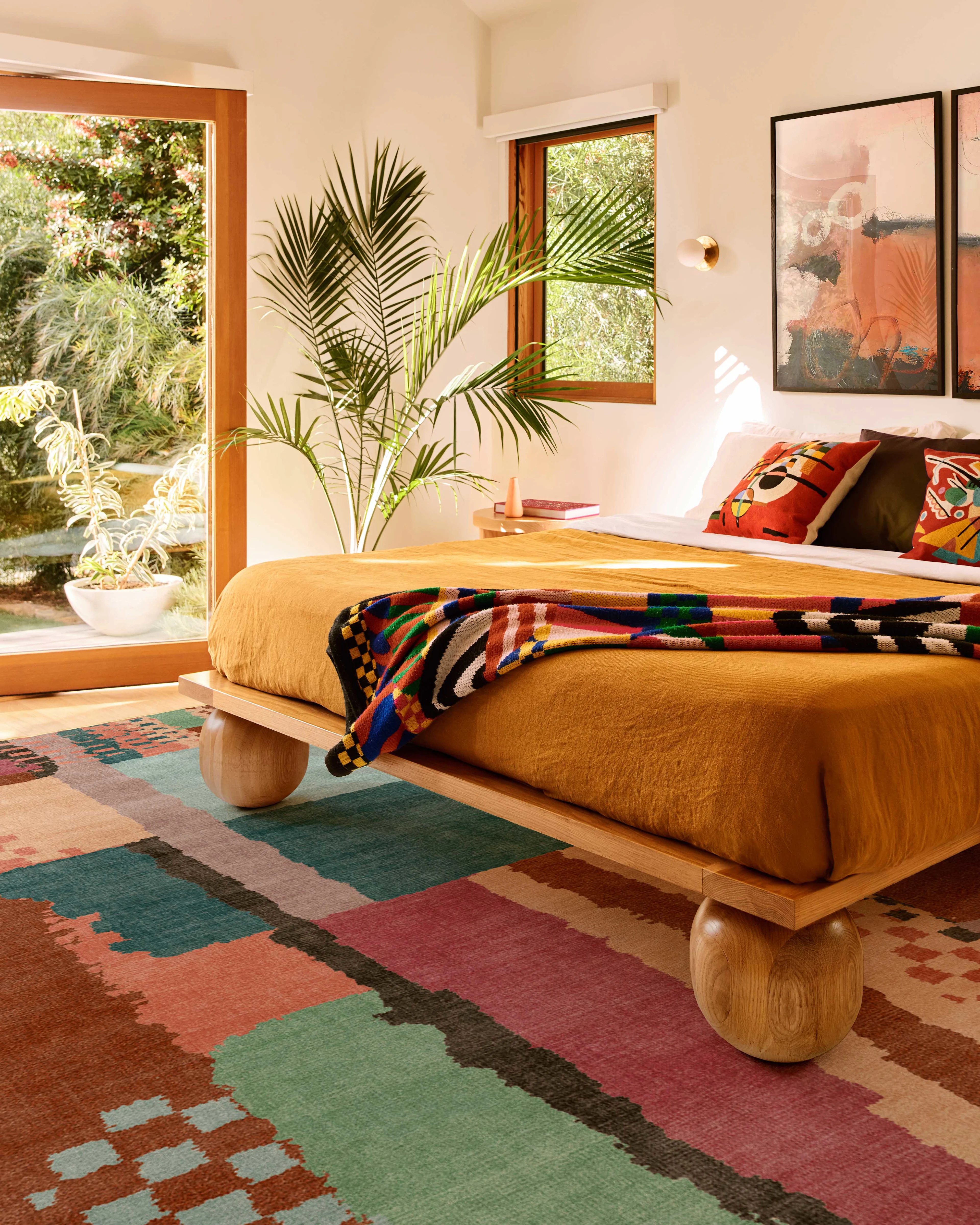 Enya Multicolour Rug | Ruggable