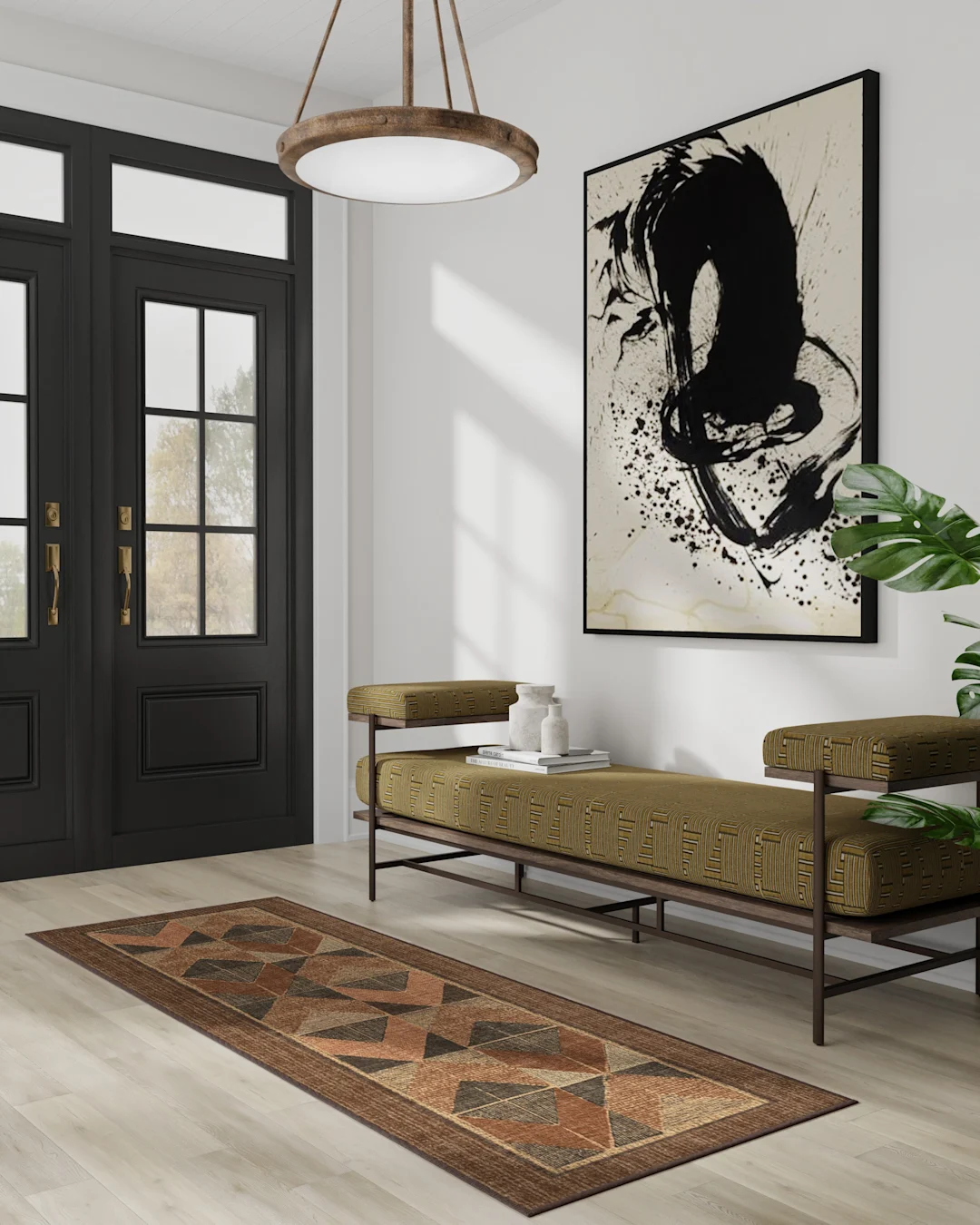 Ember Copper & Brown Rug | Ruggable