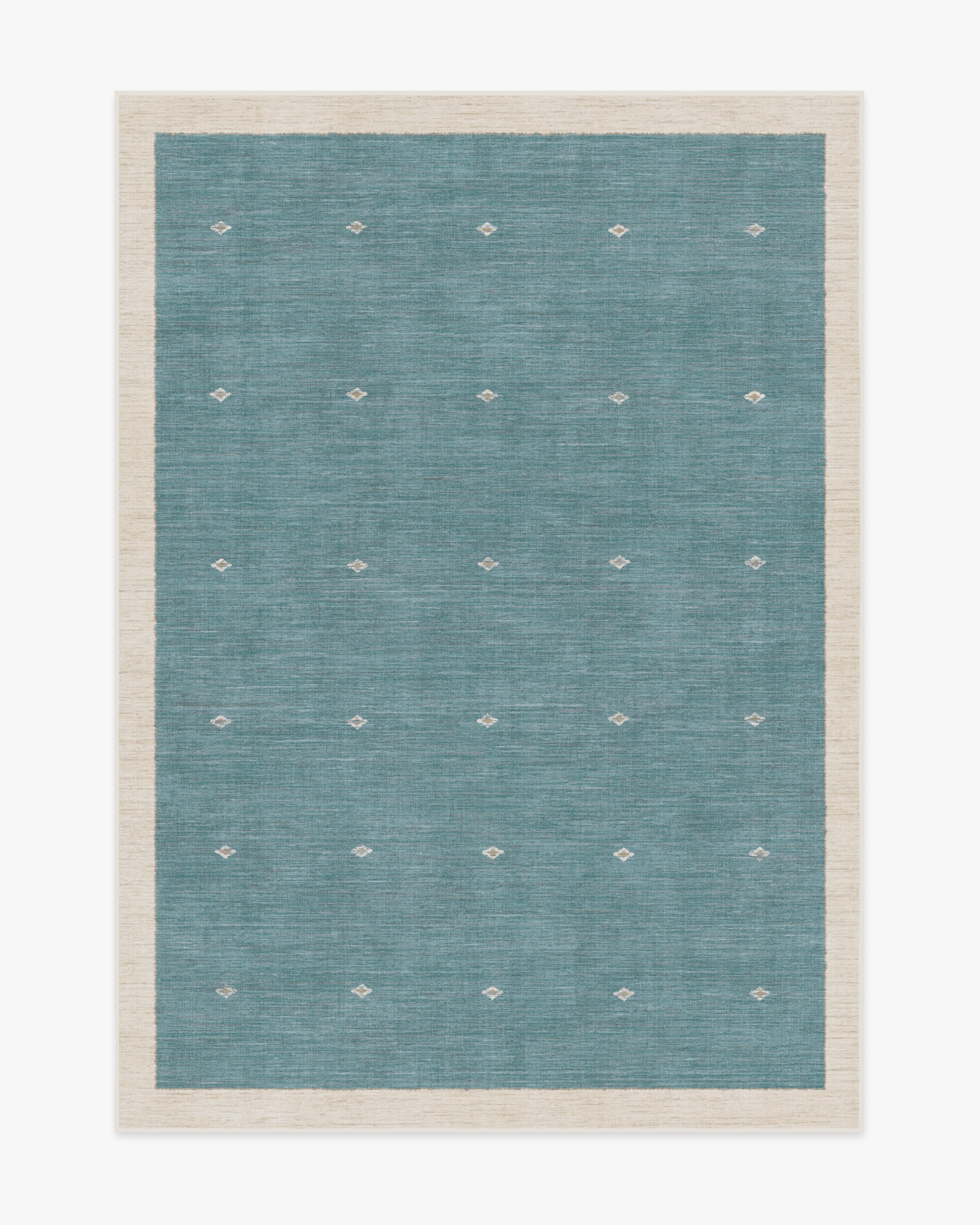 goop Luna Soft Teal Rug | Ruggable