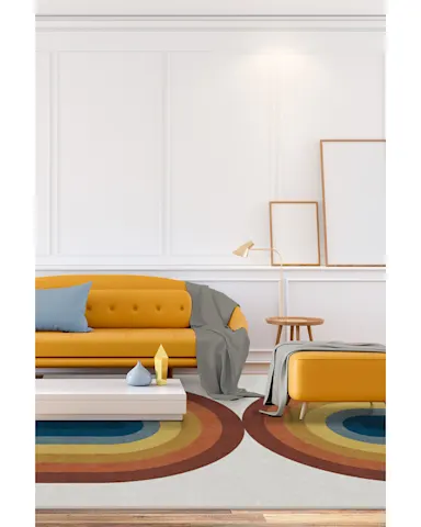 Absida Rainbow Rug | Ruggable