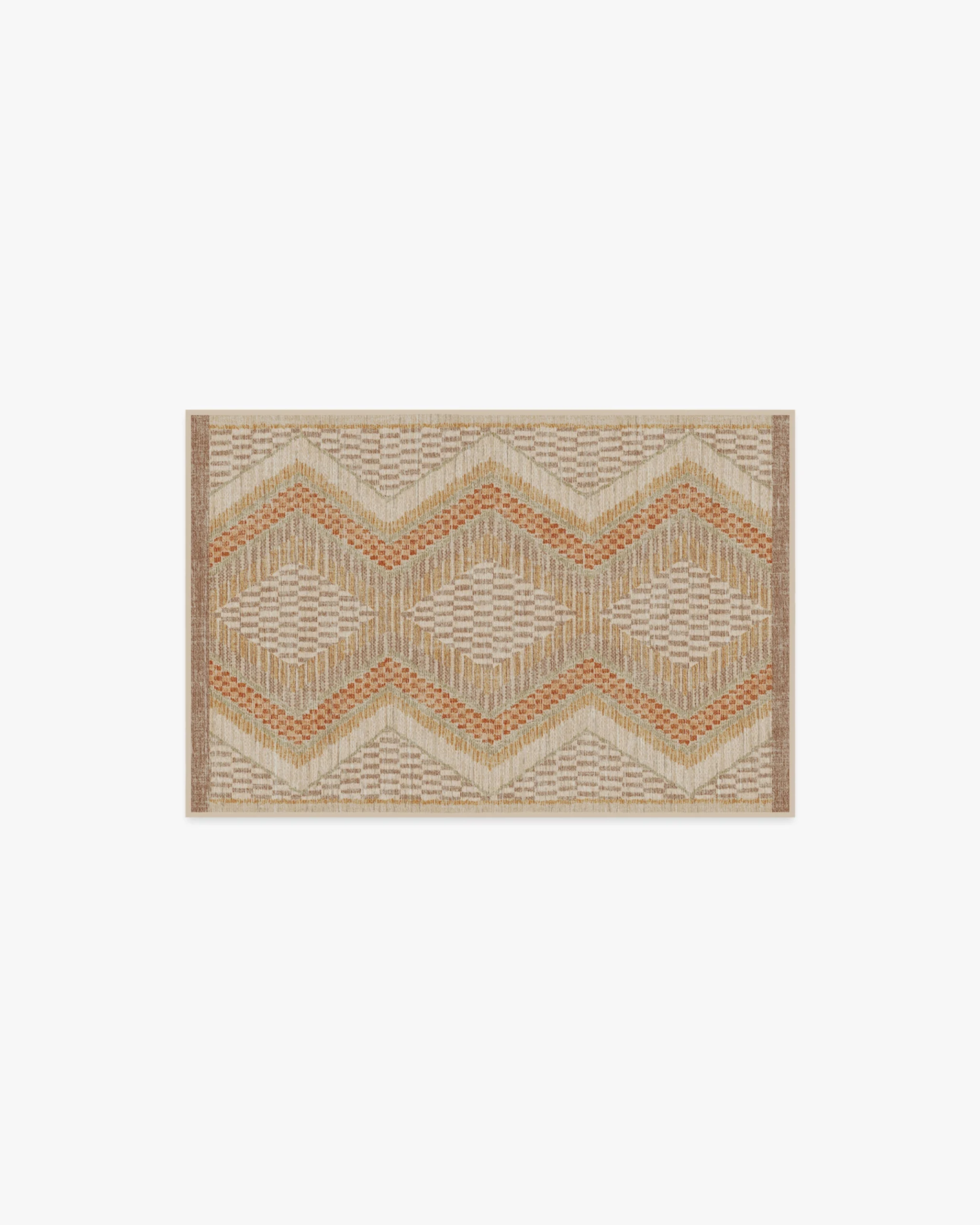 Justina Blakeney Etta Natural & Terra Rug | Ruggable