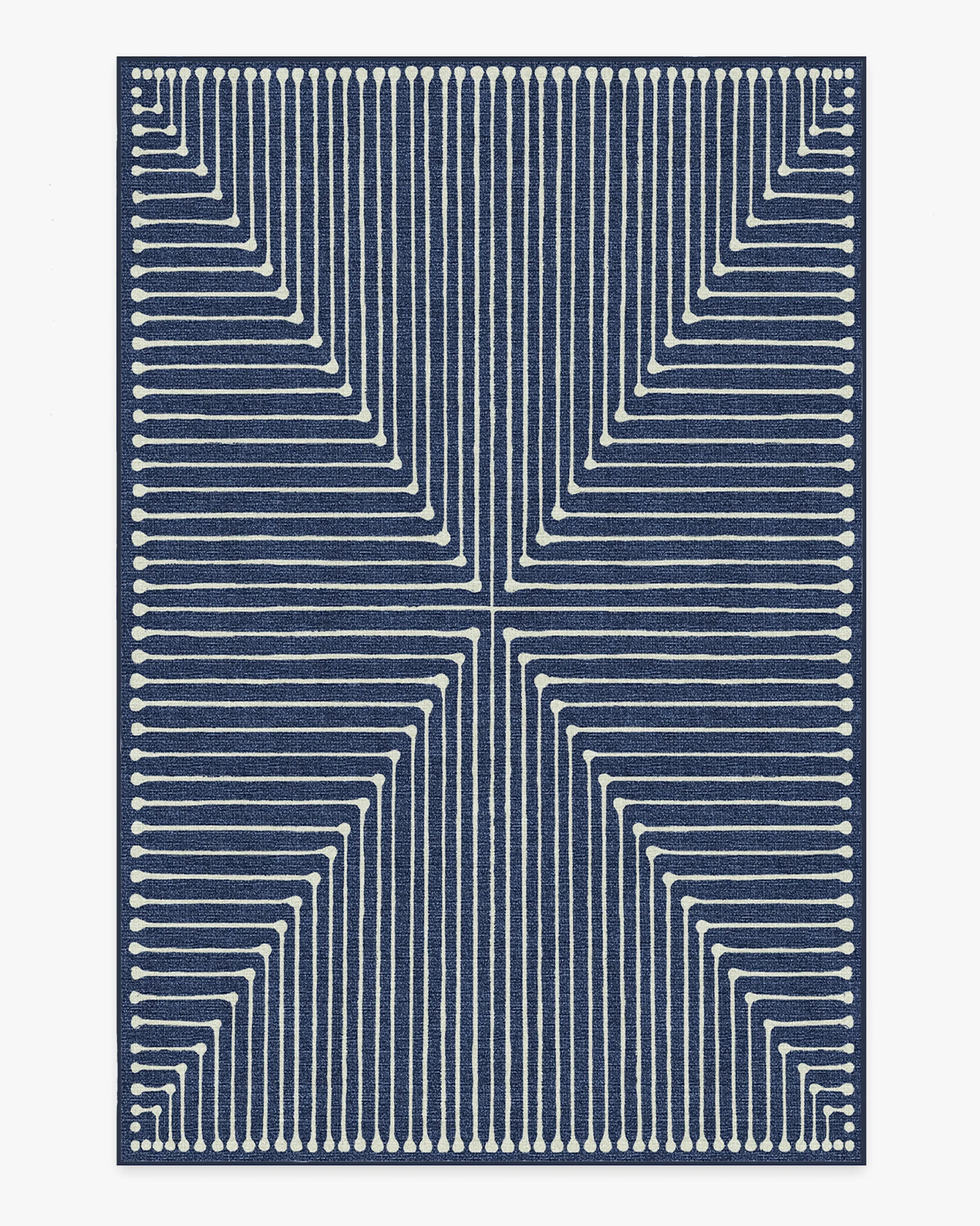 Jonathan Adler Inkdrop Lapis Blue Rug | Ruggable