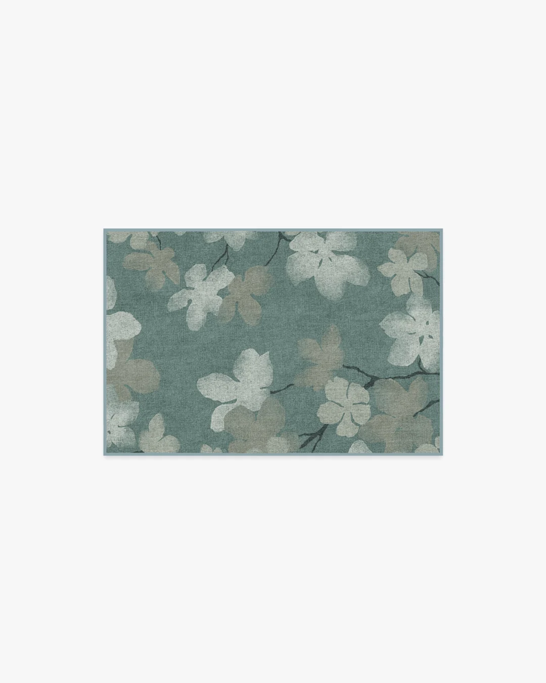 Magnolia Teal Rug | Ruggable