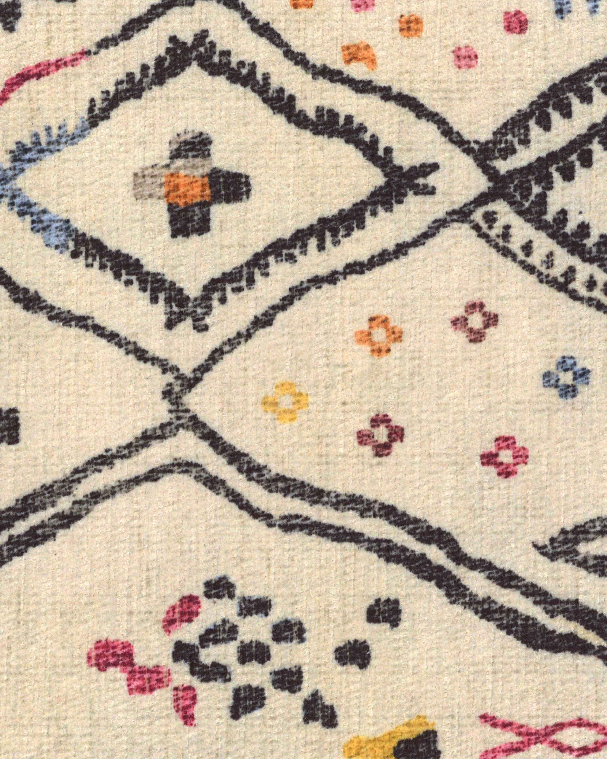 Pamir Ivory Multicolor Rug | Ruggable