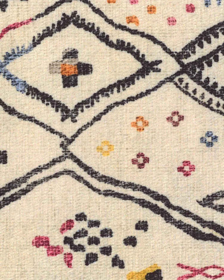 Pamir Ivory Multicolor Rug | Ruggable