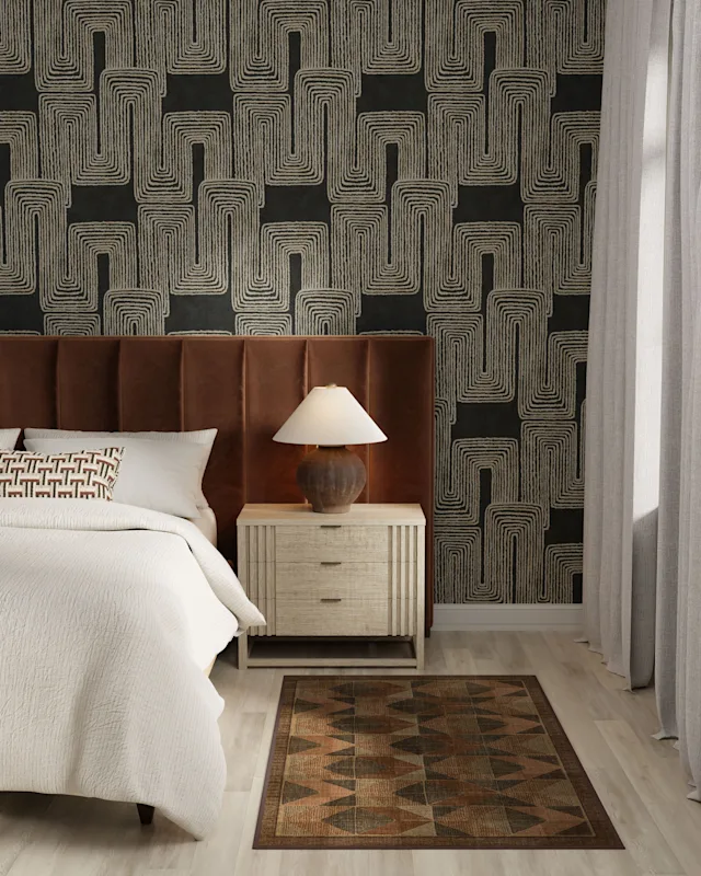 Ember Copper & Brown Rug | Ruggable