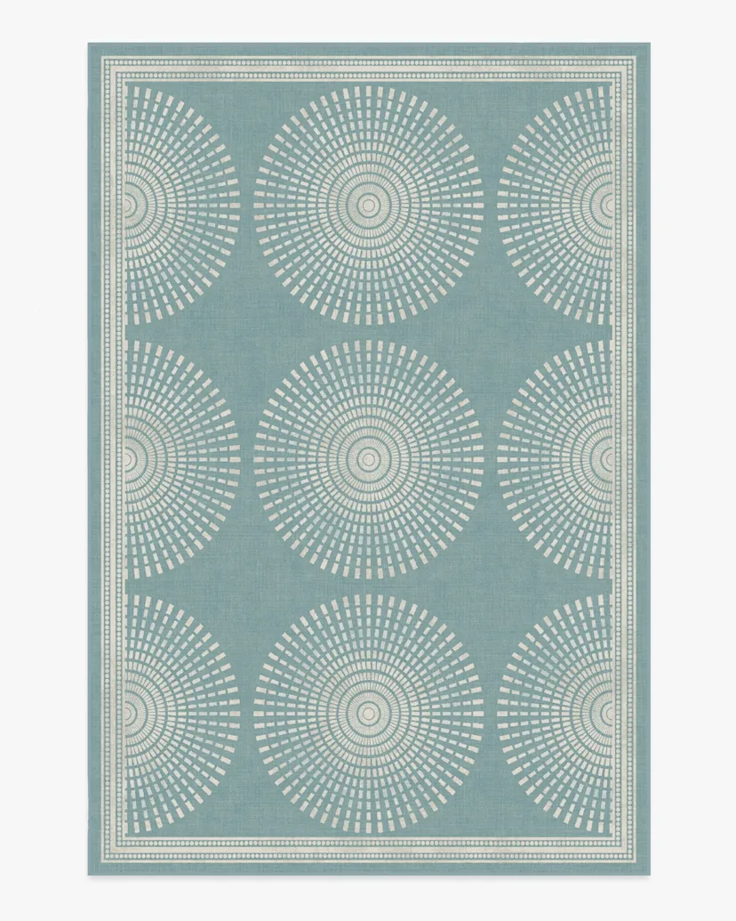 Jonathan Adler Santorini Blue Rug | Ruggable