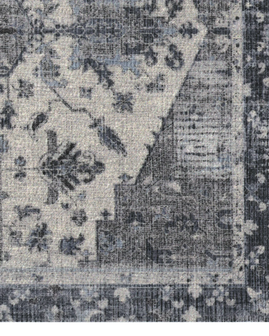 Kira Stone Blue Rug | Ruggable