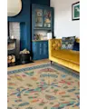 Iris Apfel Flutterby Multicolor Rug | Ruggable