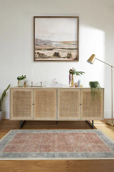 Celestine Coral Rug | Ruggable