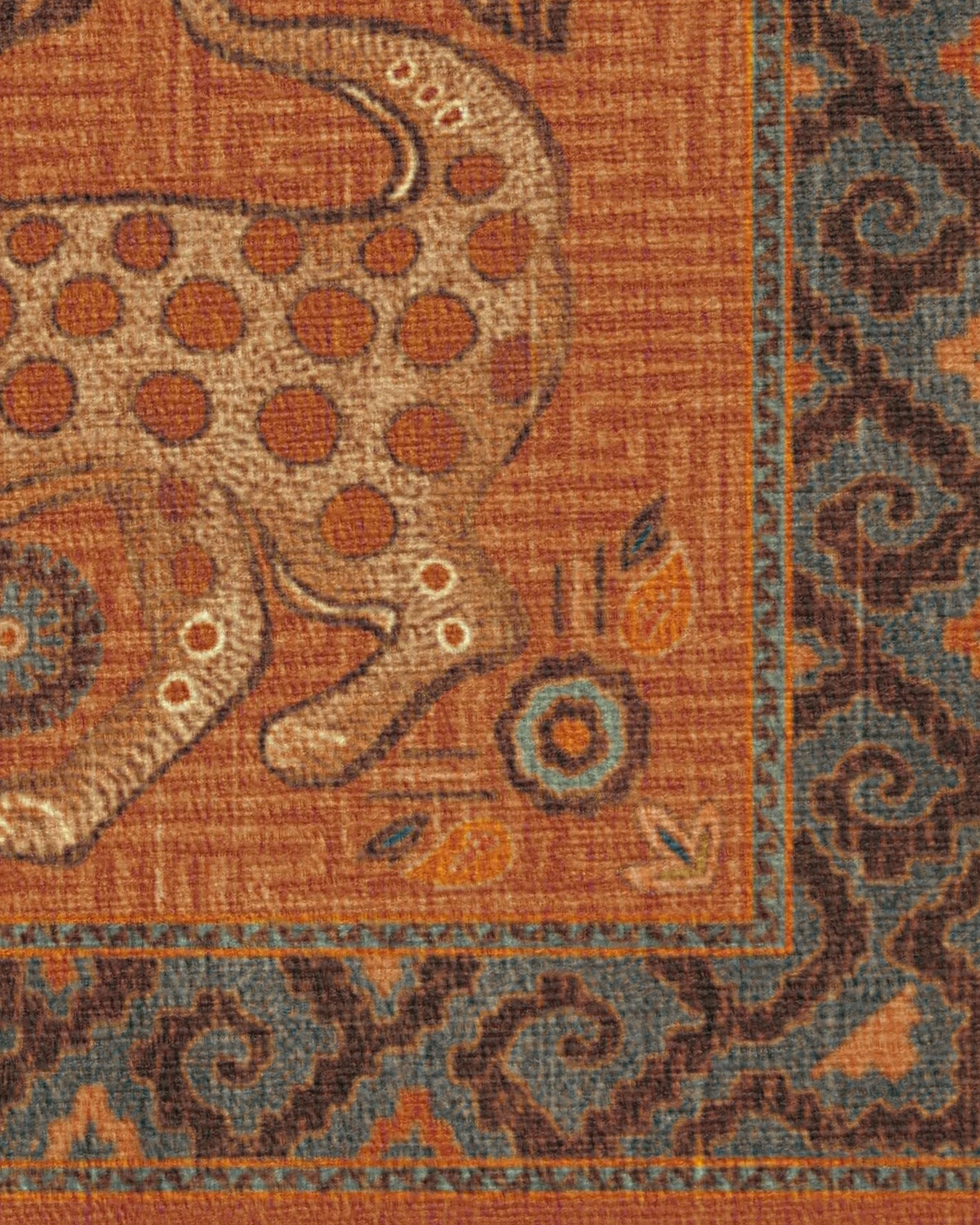 Justina Blakeney Eartha Terracotta Rug | Ruggable