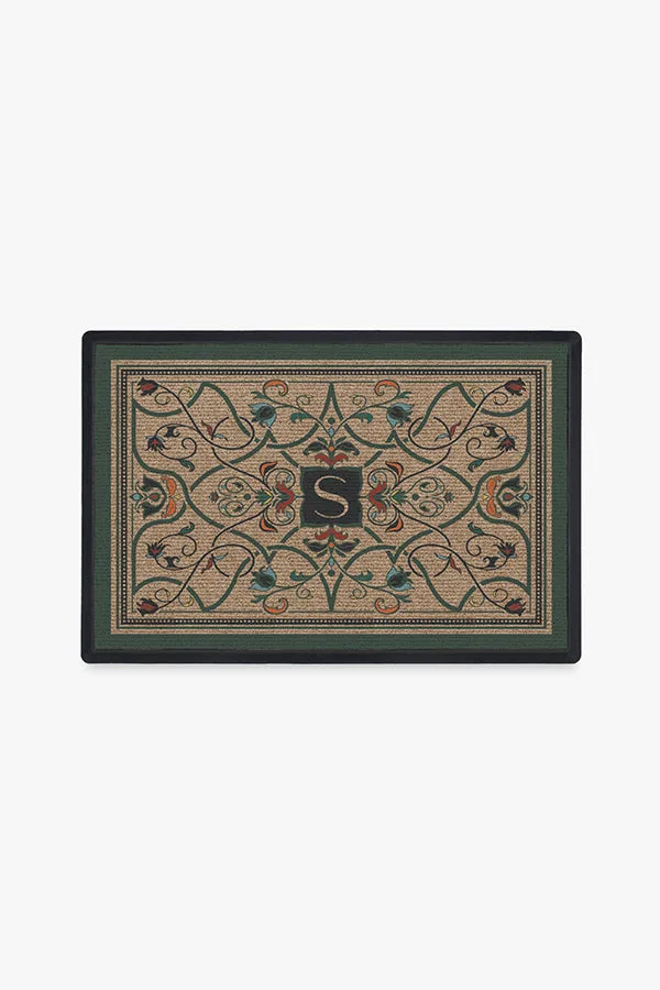 Maeva Monogram Doormat | Ruggable