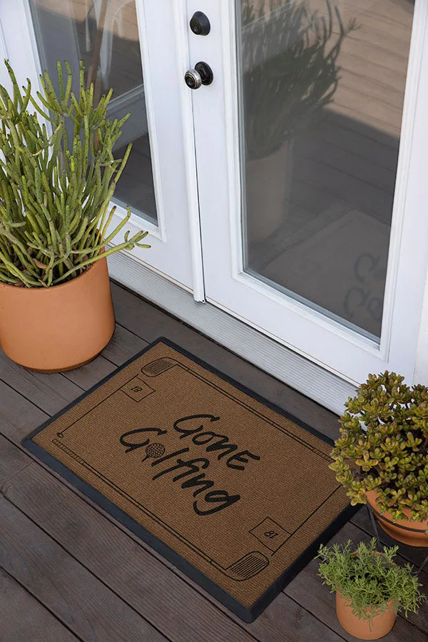 Gone Golfing Doormat | Ruggable