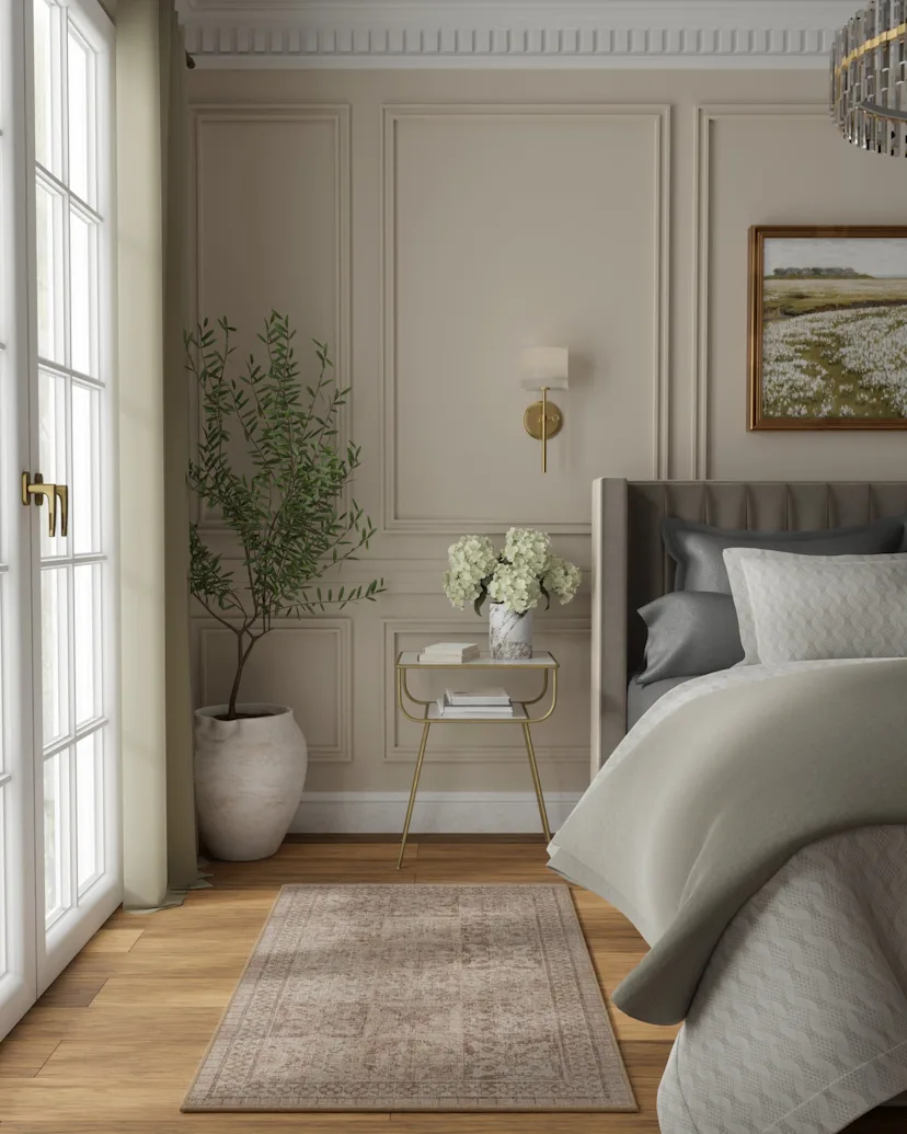 The Hiltons Astoria Rose Gold Rug | Ruggable