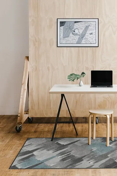 Rogue Squadron Dark Teal Rug | Ruggable