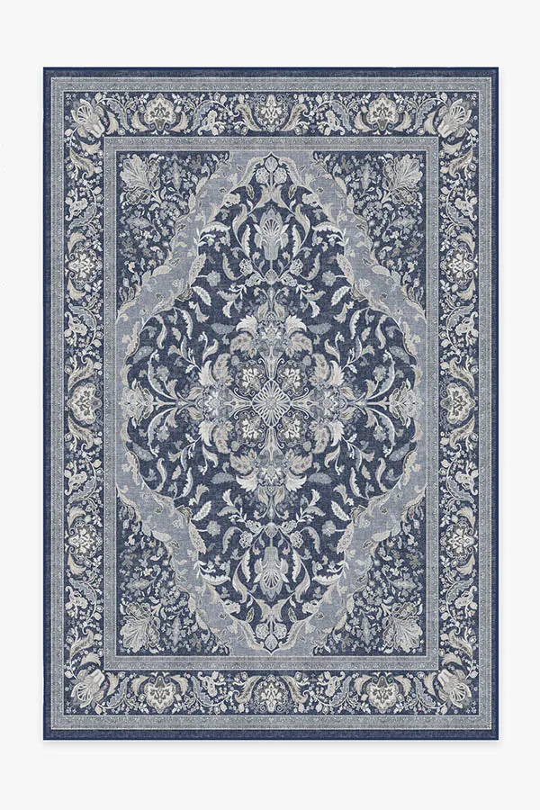Outdoor Allura Soft Navy Rug | Ruggable