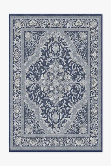 Outdoor Allura Soft Navy Rug | Ruggable