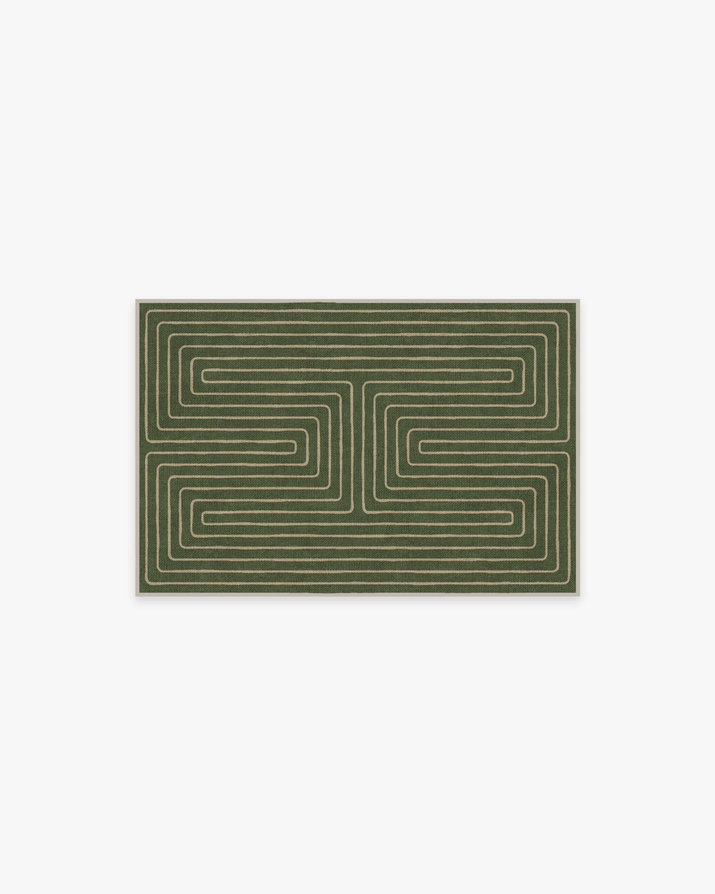 Jonathan Adler Labyrinth Fern Green Rug | Ruggable