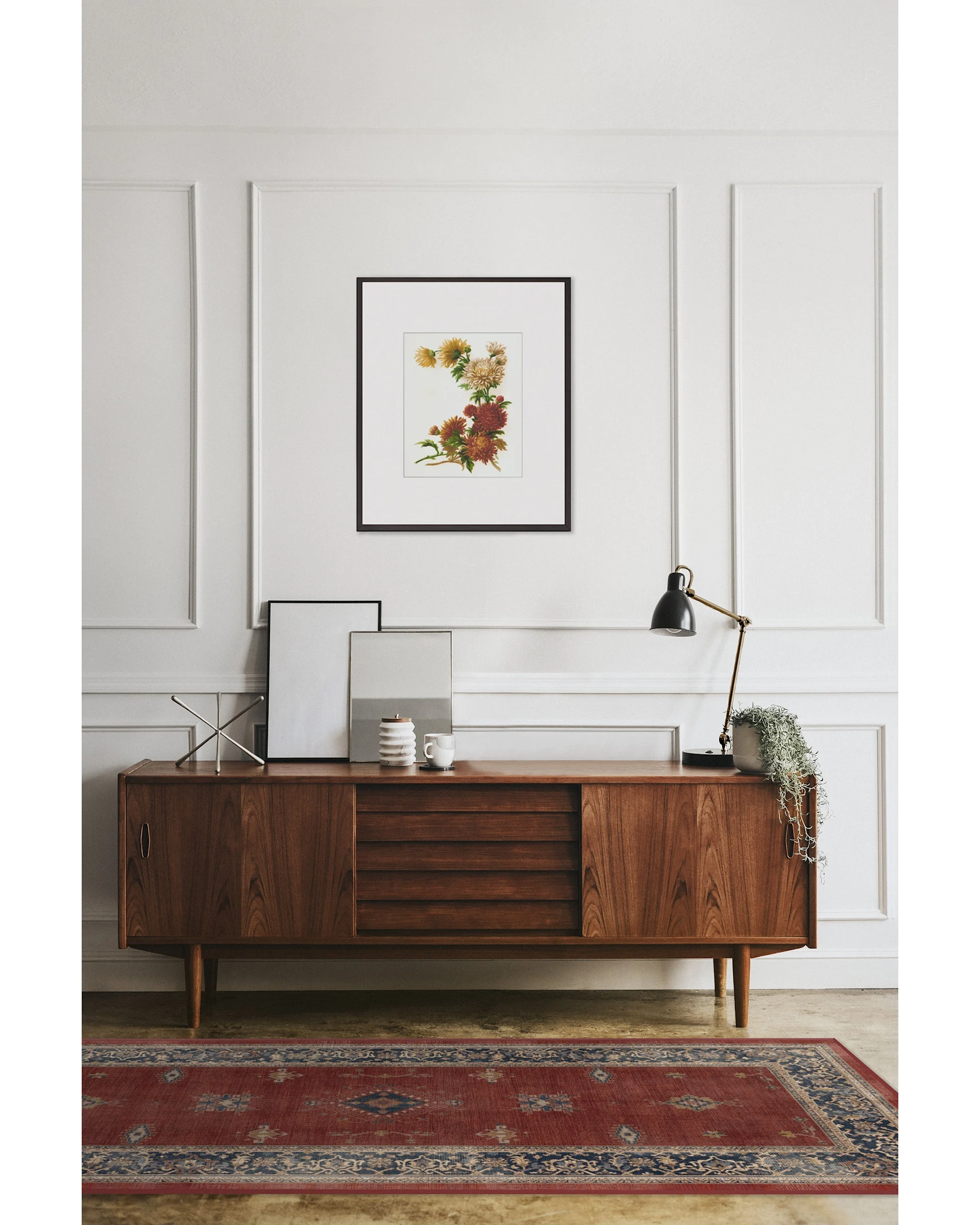 Verena Amber Red Rug | Ruggable