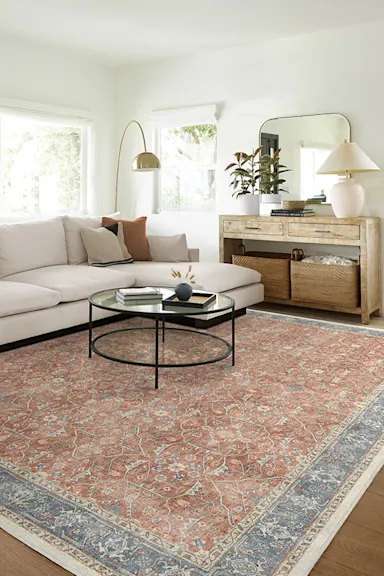 Celestine Coral Rug | Ruggable