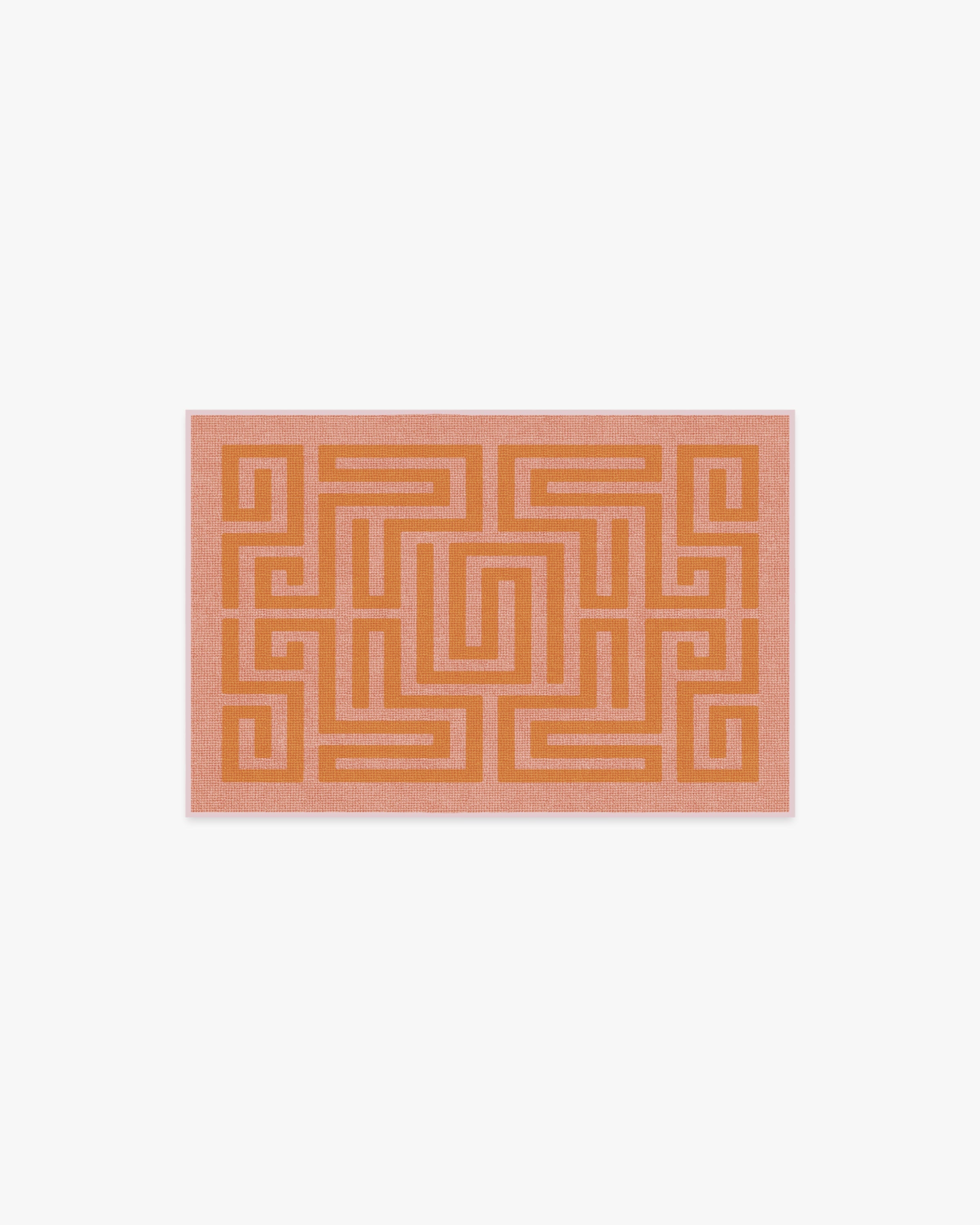 Maze Pink & Orange Rug | Ruggable