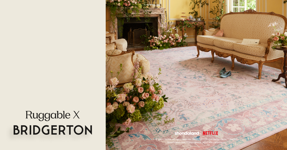 Bridgerton Rugs: Washable Modern Regency Collection by Ruggable ...