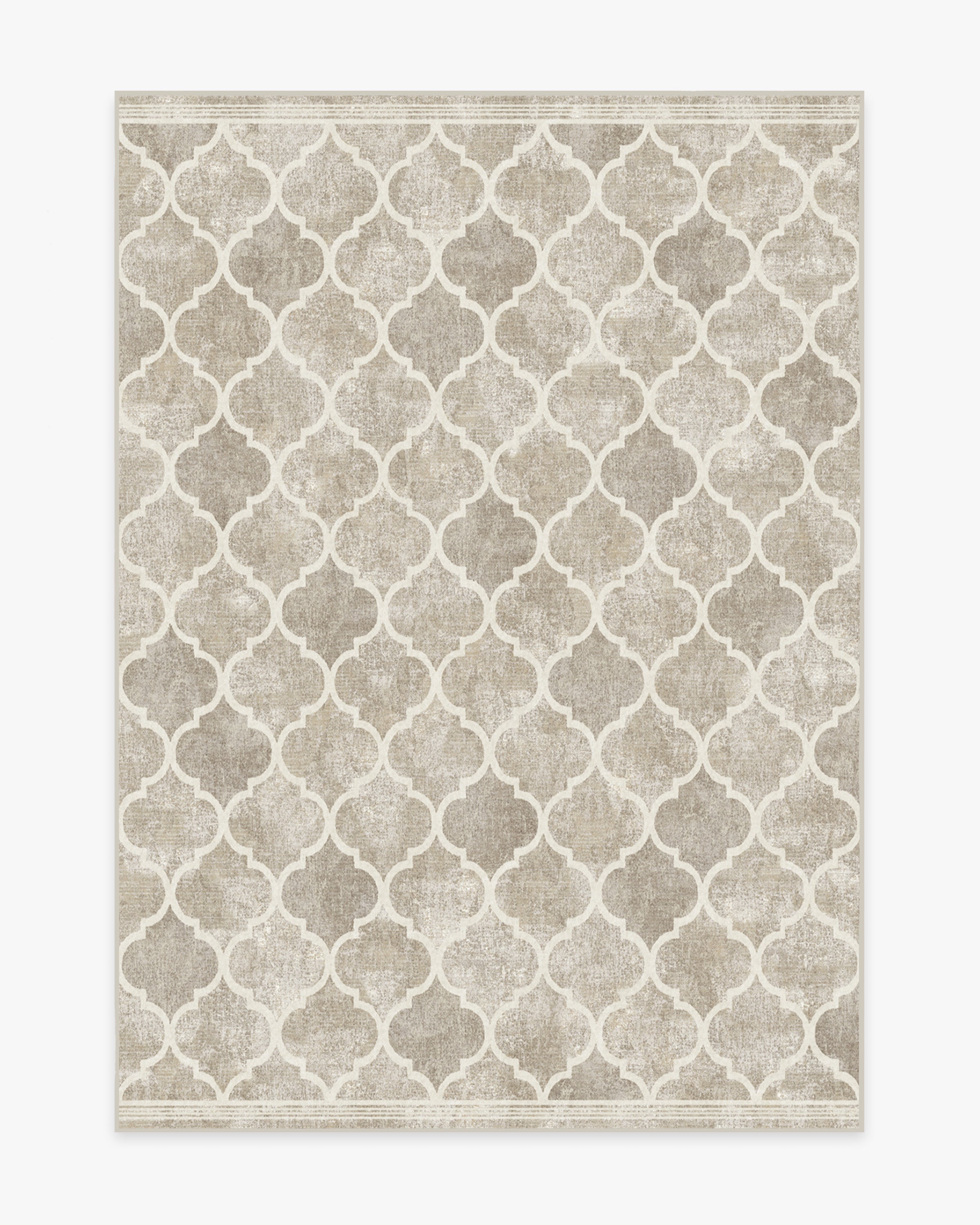 Terali Ash Grey Tufted Rug | Ruggable