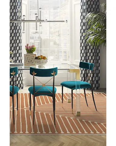 Jonathan Adler Inkdrop Copper Rug | Ruggable