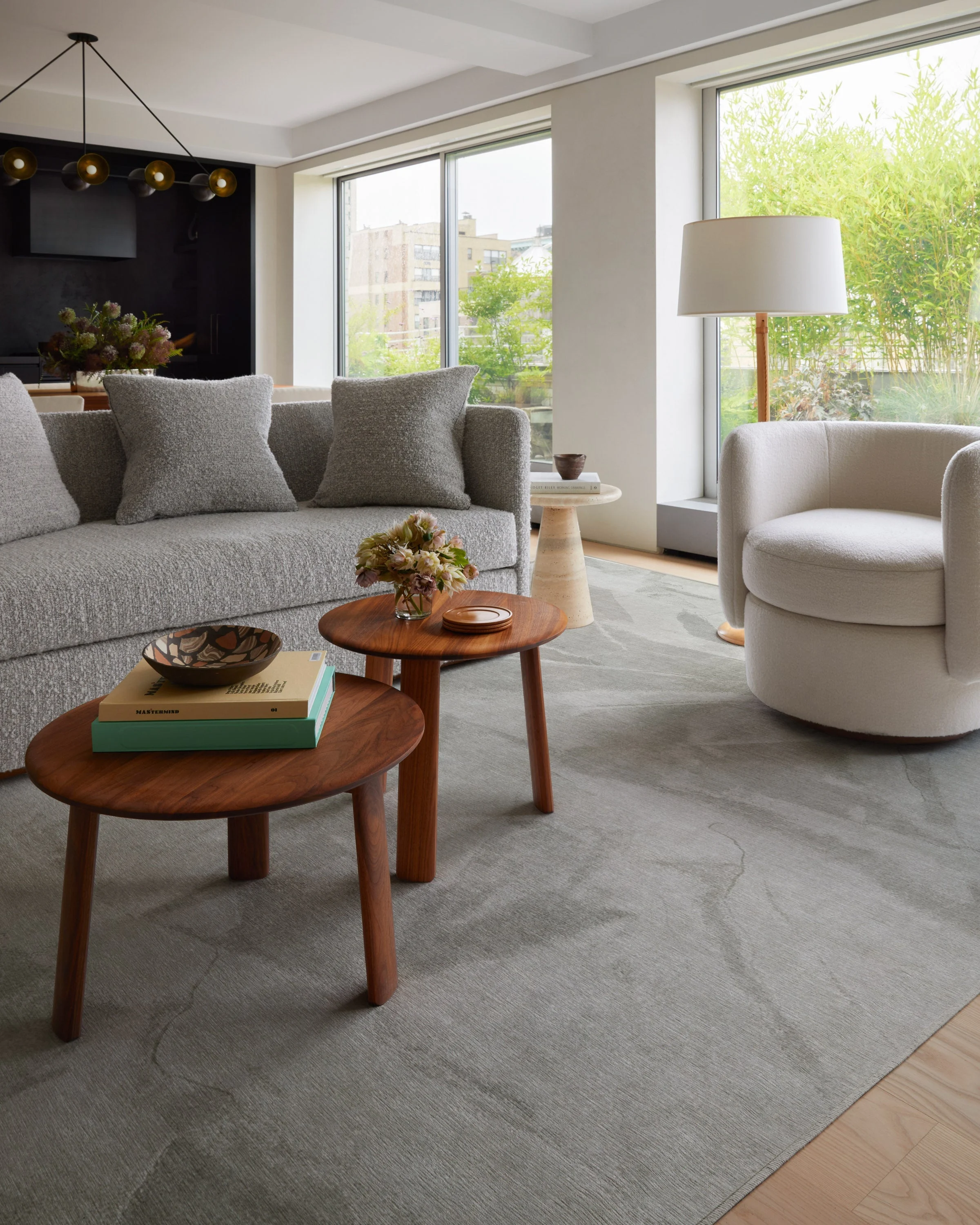 Architectural Digest Topo Soft Grey Rug | Ruggable