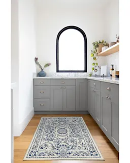 Delphina Delft Blue Rug | Ruggable