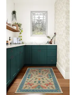 Iris Apfel Flutterby Multicolor Rug | Ruggable