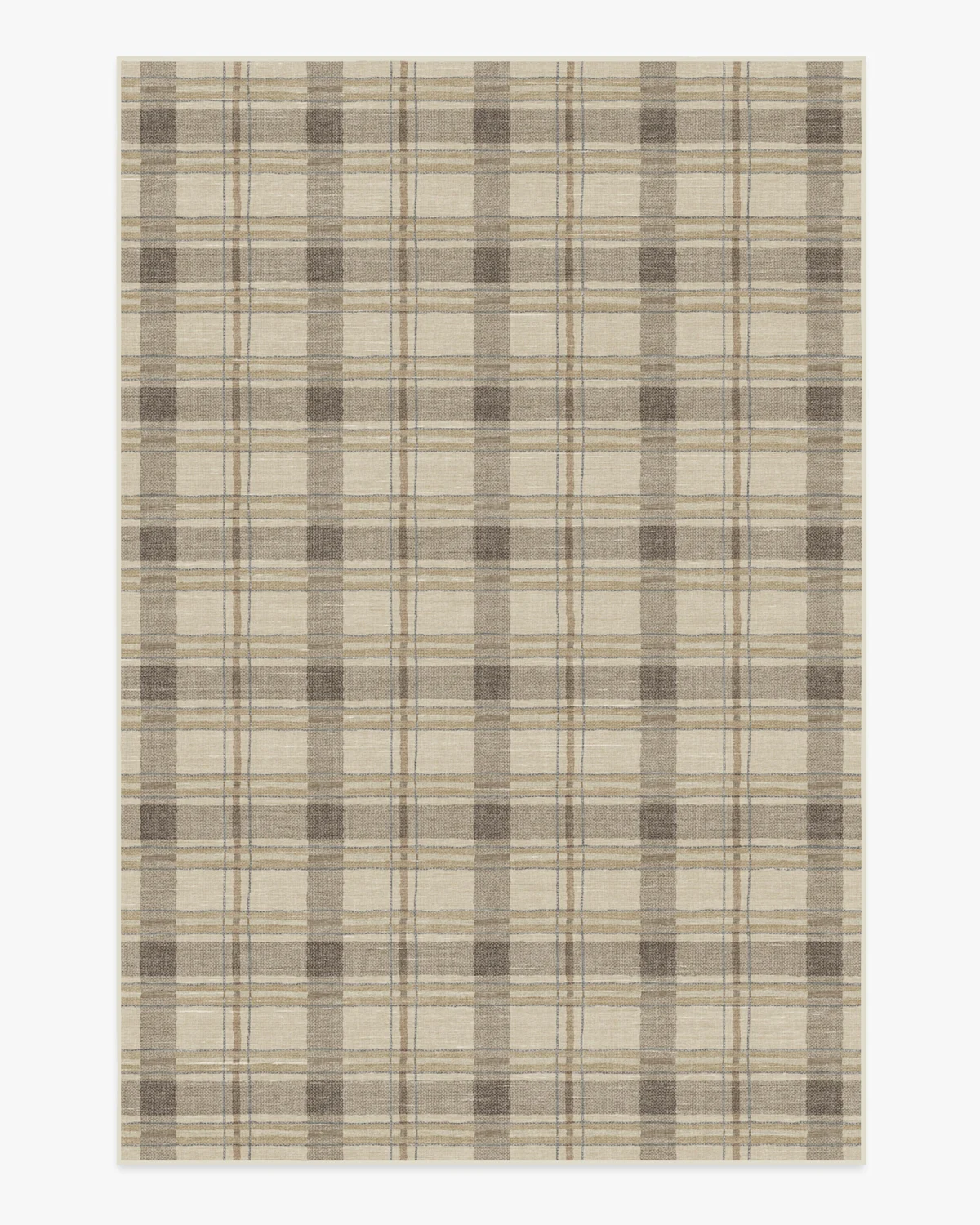 Piper Plaid Neutral Rug | Ruggable