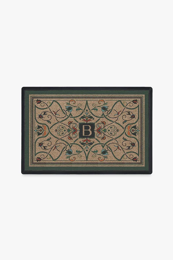 Maeva Monogram Doormat | Ruggable