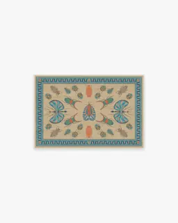 Iris Apfel Flutterby Multicolor Rug | Ruggable