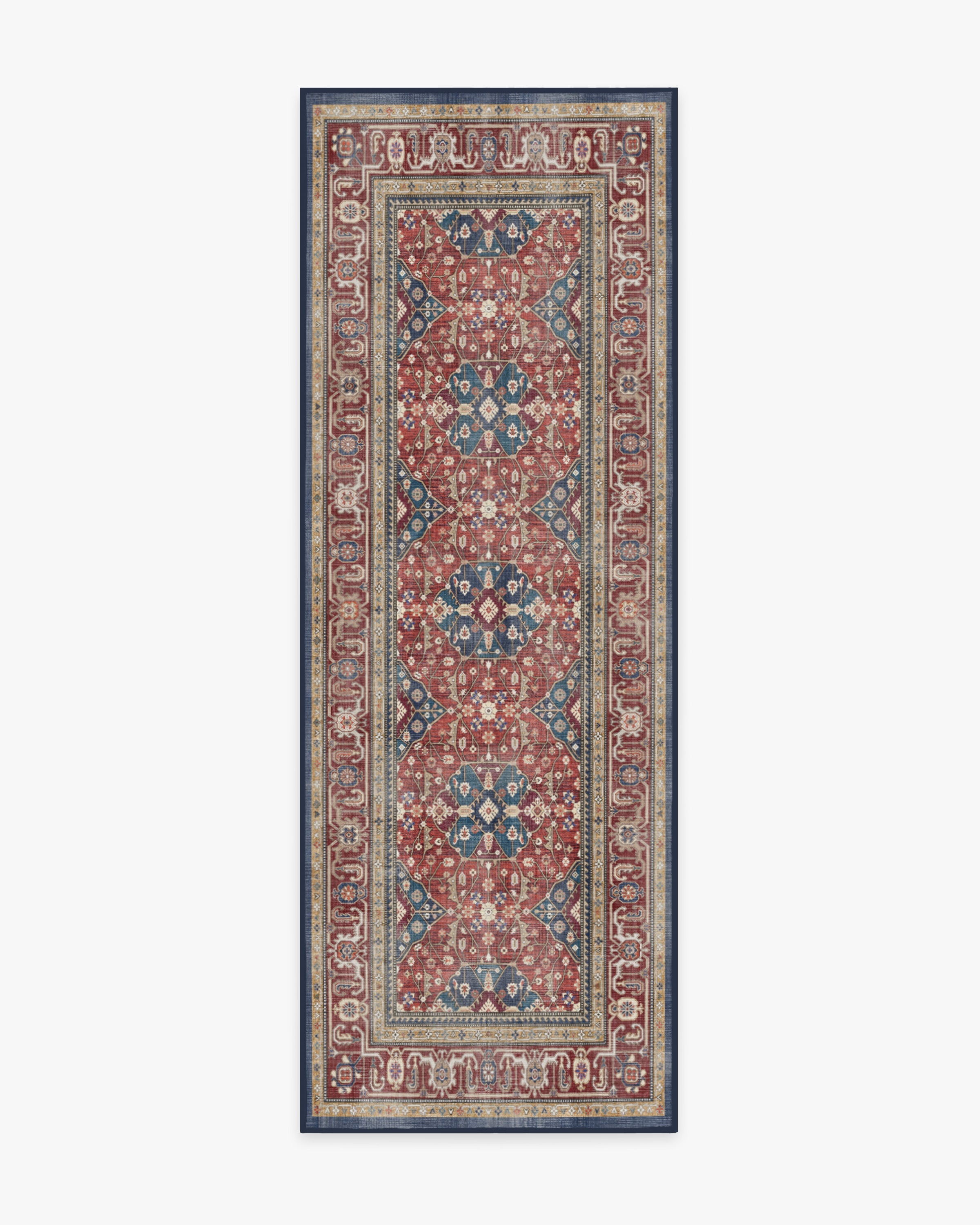 Alessia Royal Red Rug | Ruggable