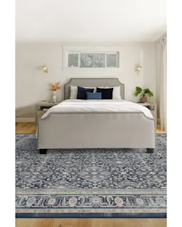 Alessia Dusk Blue Rug | Ruggable
