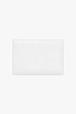 Solid White Bath Mat | Ruggable