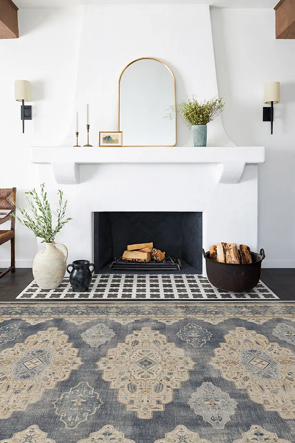 Maxine Dusk Blue Rug | Ruggable