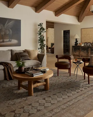 Cyrus Rose Gold Rug | Ruggable