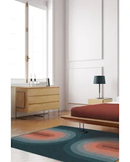 Absida Teal Rug | Ruggable