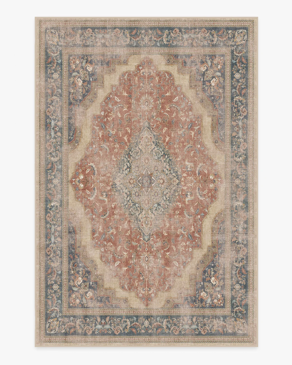 Adeline Antique Red Rug | Ruggable