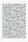 Winter Toile Blue Rug | Ruggable