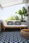 Outdoor Cleo Trellis Royal Blue Rug | Ruggable