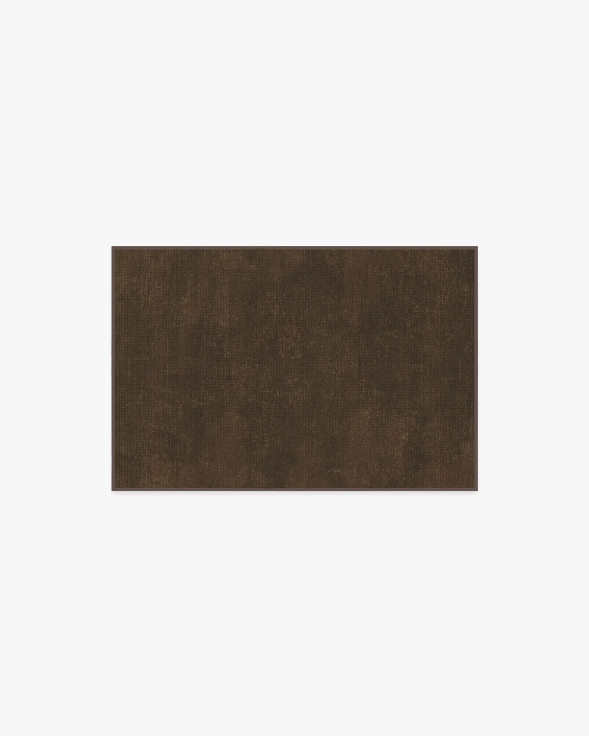 Nico Solid Dark Wood Rug | Ruggable