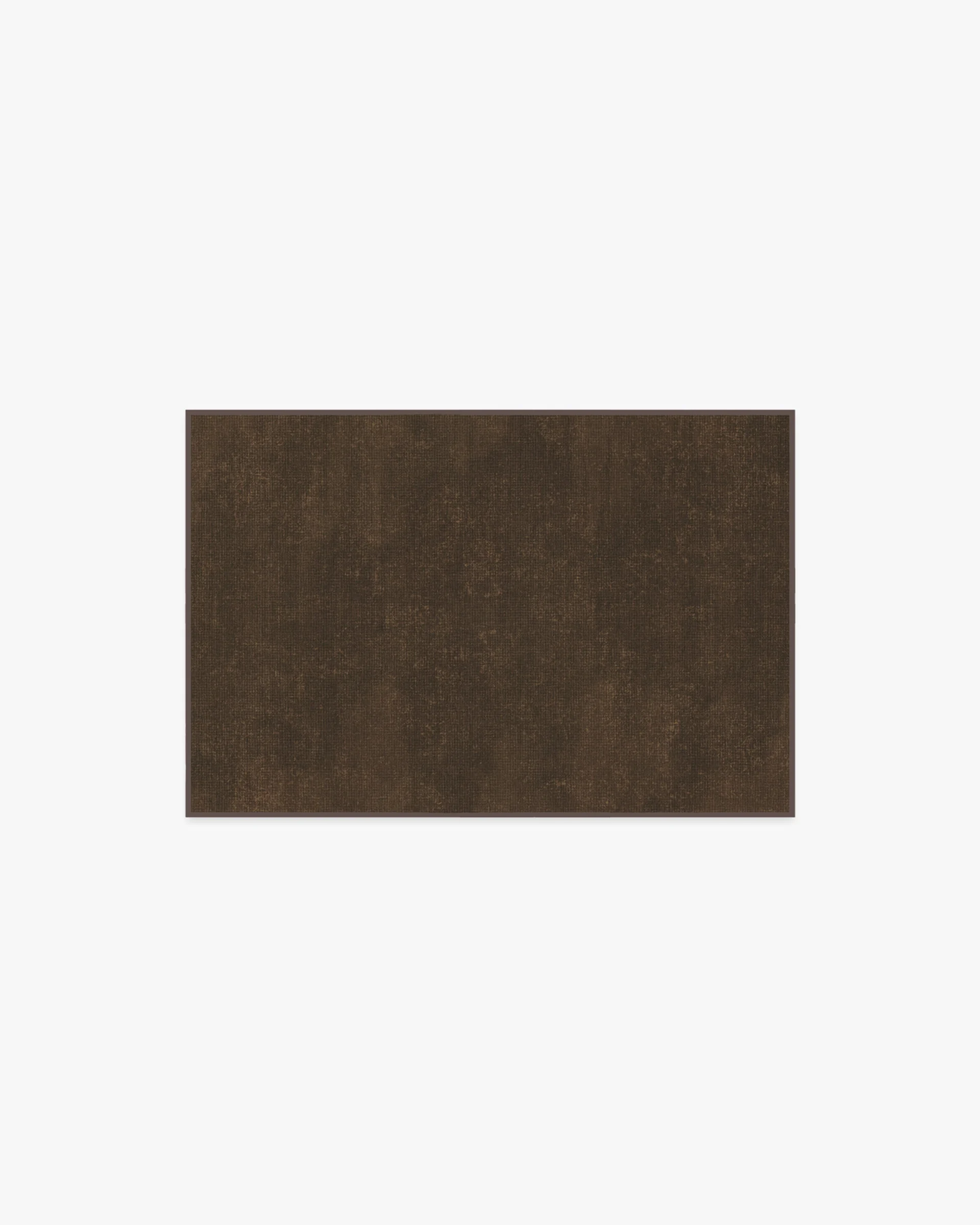 Nico Solid Dark Wood Rug | Ruggable
