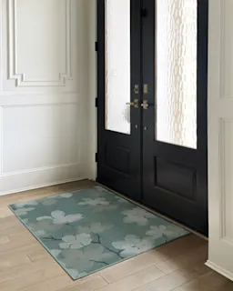 Magnolia Teal Rug | Ruggable