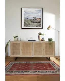 Verena Amber Red Rug | Ruggable