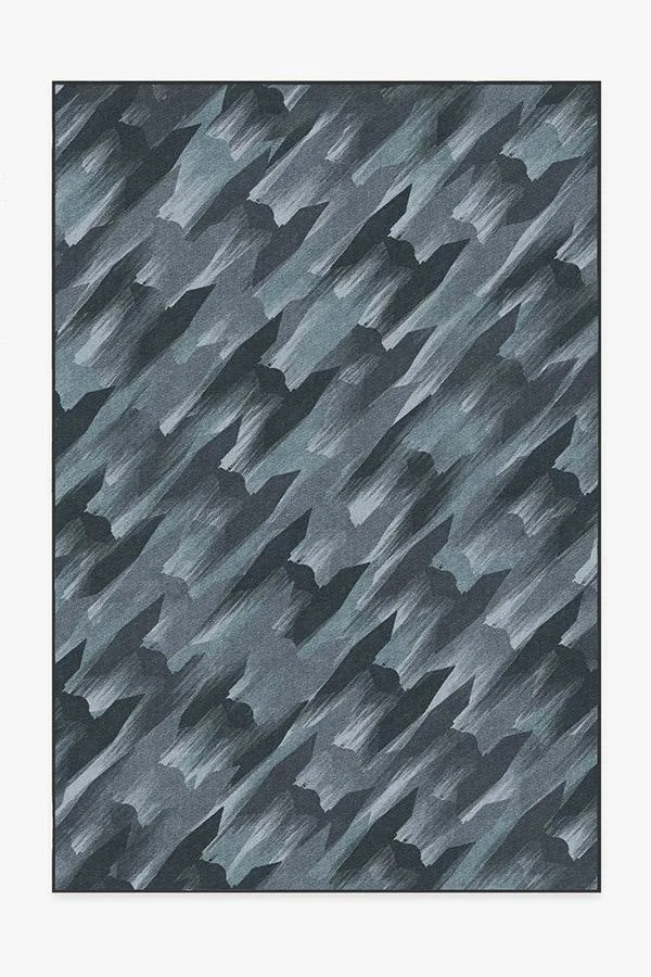 TIE Fighter Houndstooth Blue Rug | Ruggable